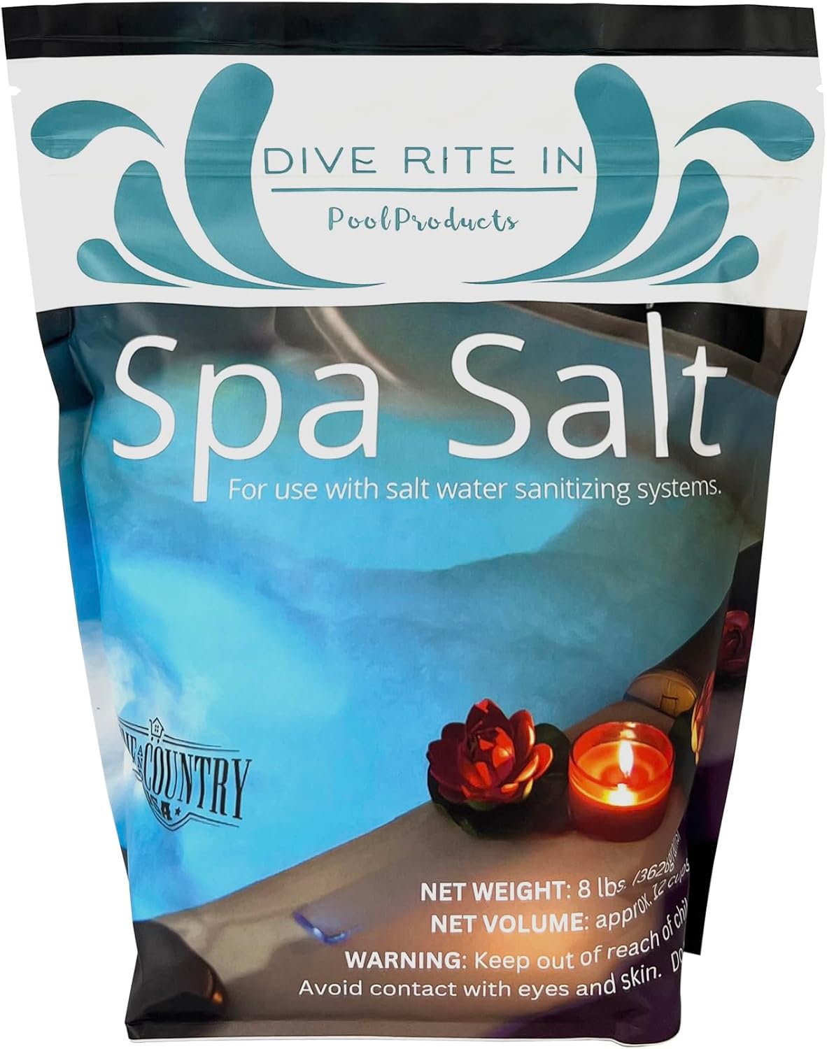 Dive Rite In Hot Tub Salt and Spa Salt for All Salt Water Sanitizing S